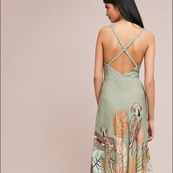 FARM Rio | Dresses | Mint Farm Rio Green Tucano Dress L | Poshmark